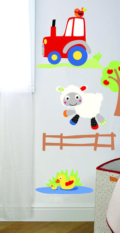Funberry Farm Animals Wall Decals - Nursery Decor – Fun Rooms For Kids
