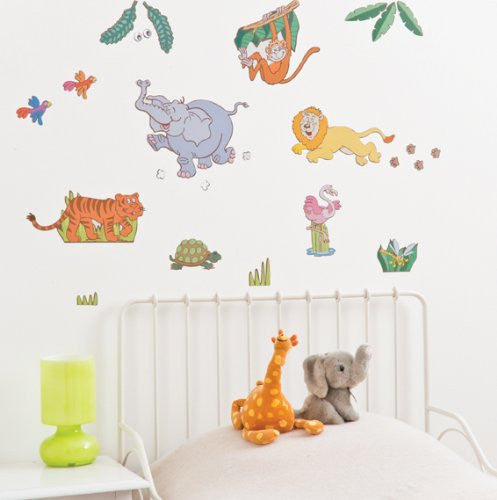 Jungle Zoo Animal Wall Decals – Fun Rooms For Kids